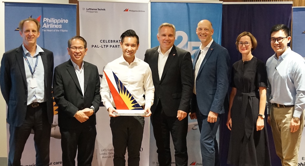 Lufthansa Technik Philippines and Philippine Airlines Celebrate 25 ...